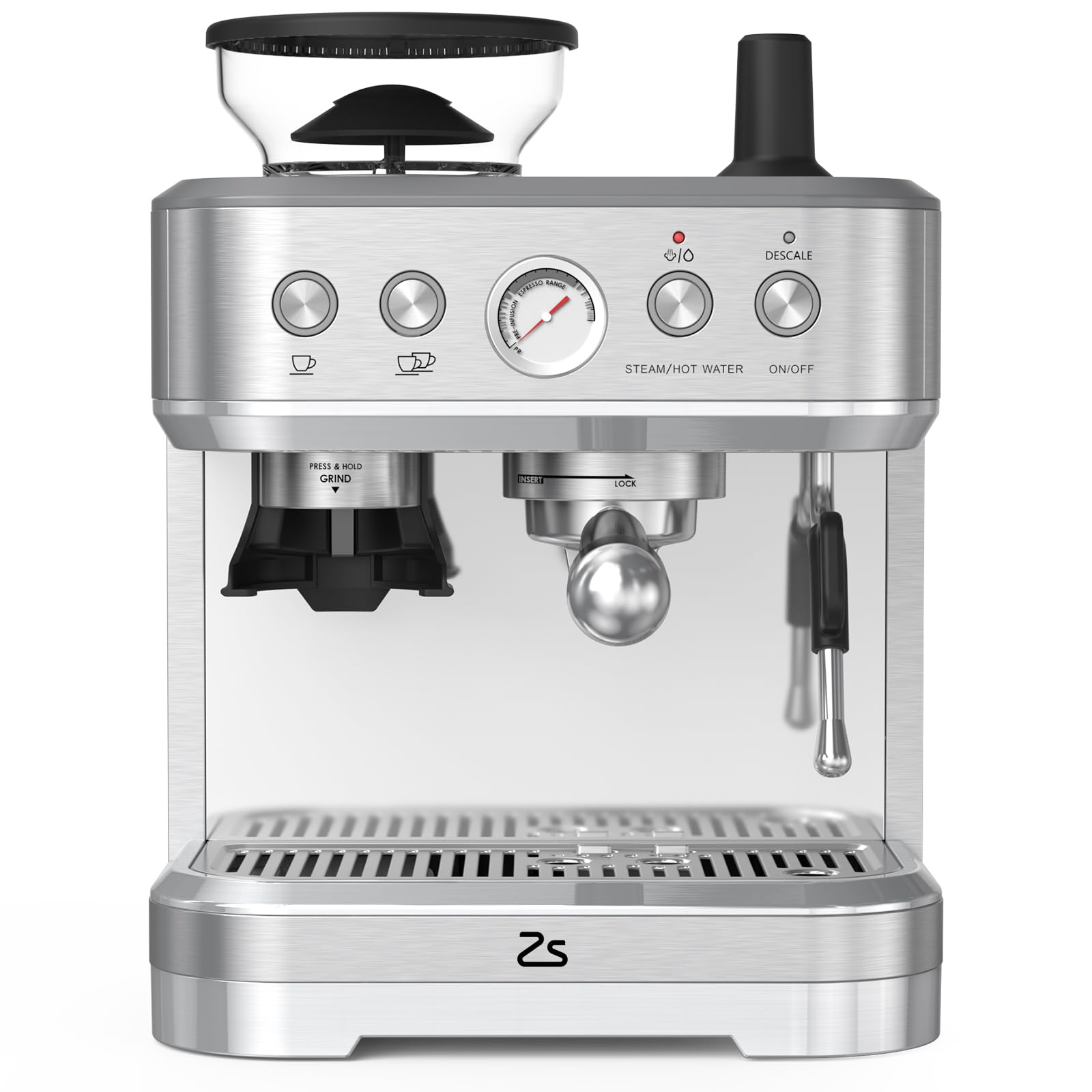 Amazon.com: Garvee Espresso Machine with Milk Frother, All in One ...