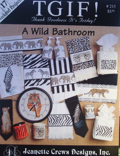 TGIF, a Wild Bathroom: 17 Weekend Projects, Cross Stitch: Various ...