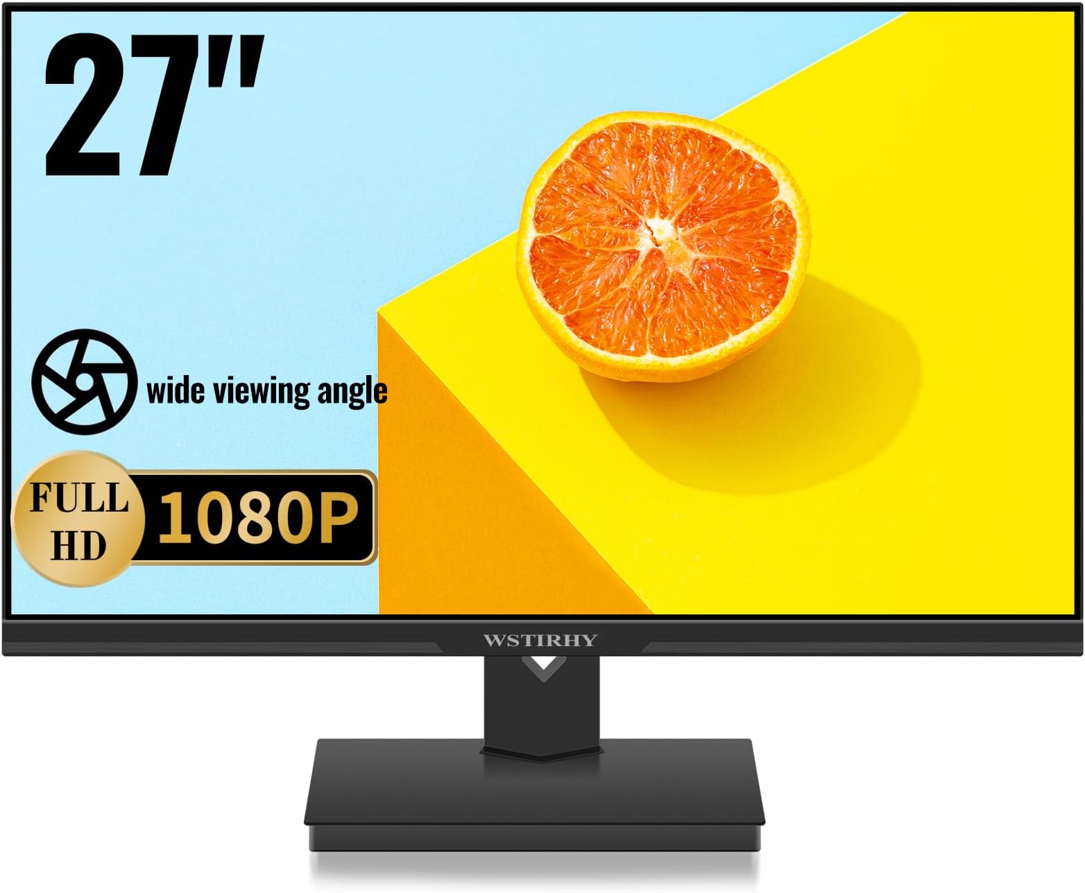 Amazon.com: Wstirhy 27-Inch FHD 1080p (1920 x 1080) Monitor, 16:9, 60Hz ...