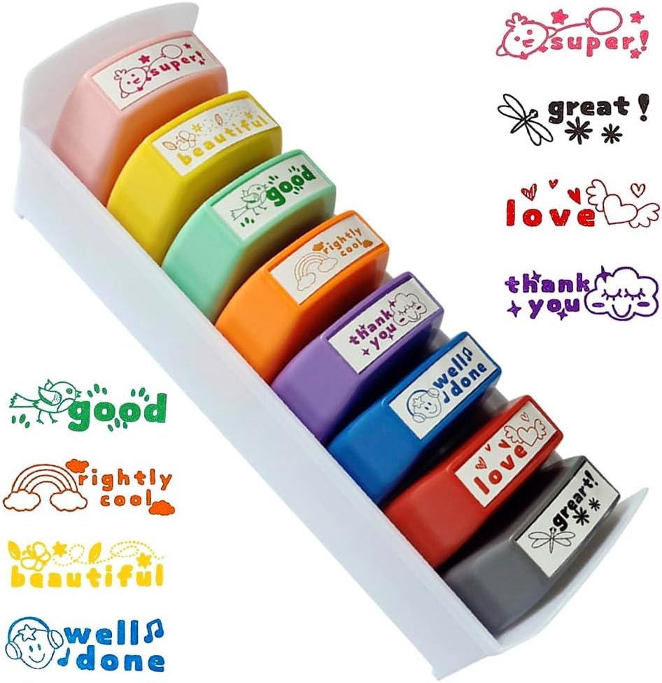 Teacher Stamp for Grading Classroom Teacher Supplies Self-Inking ...
