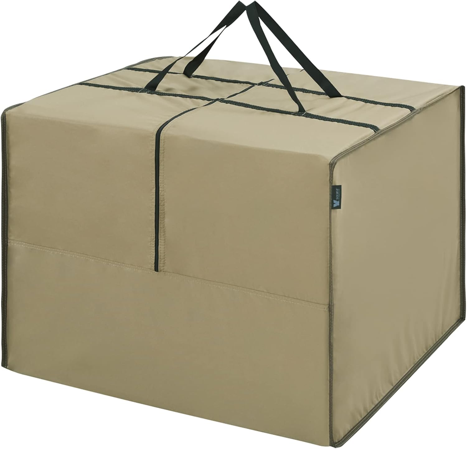 Amazon.com : SORARA Abba Patio Square Cushion Cover Storage Bag ...