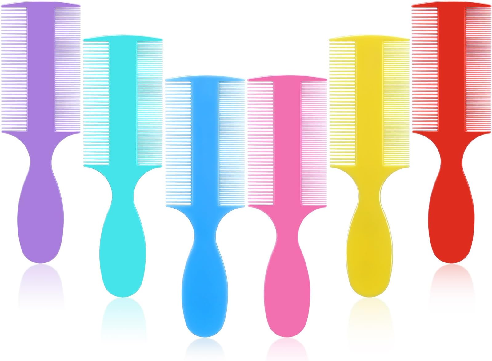 Amazon.com: Singhoow 6 Pcs Baby Double Sided Fine Teeth Comb Dandruff ...