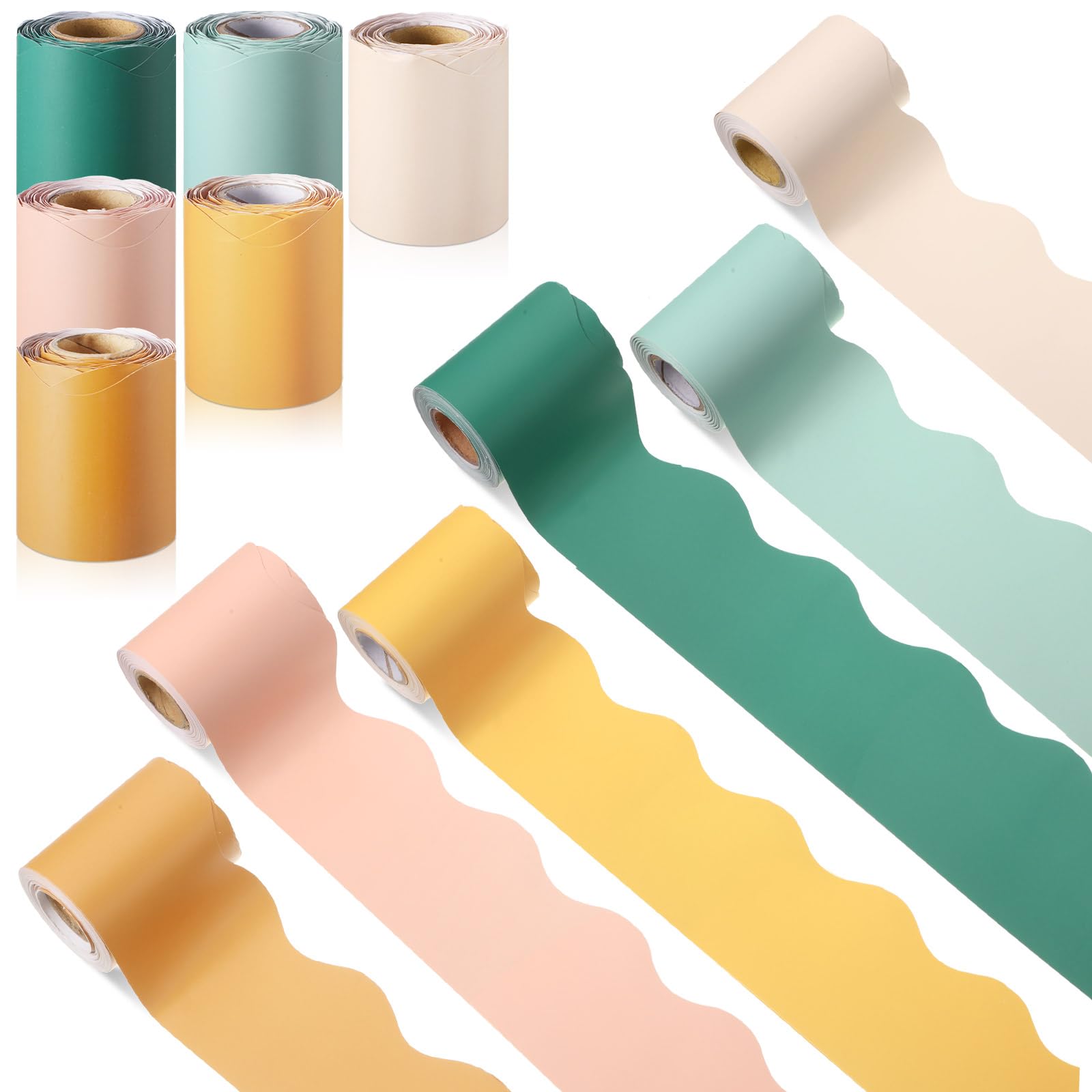 Snapklik.com : Colorful Borders Rolls For Bulletin Board, 98.5ft Modern ...