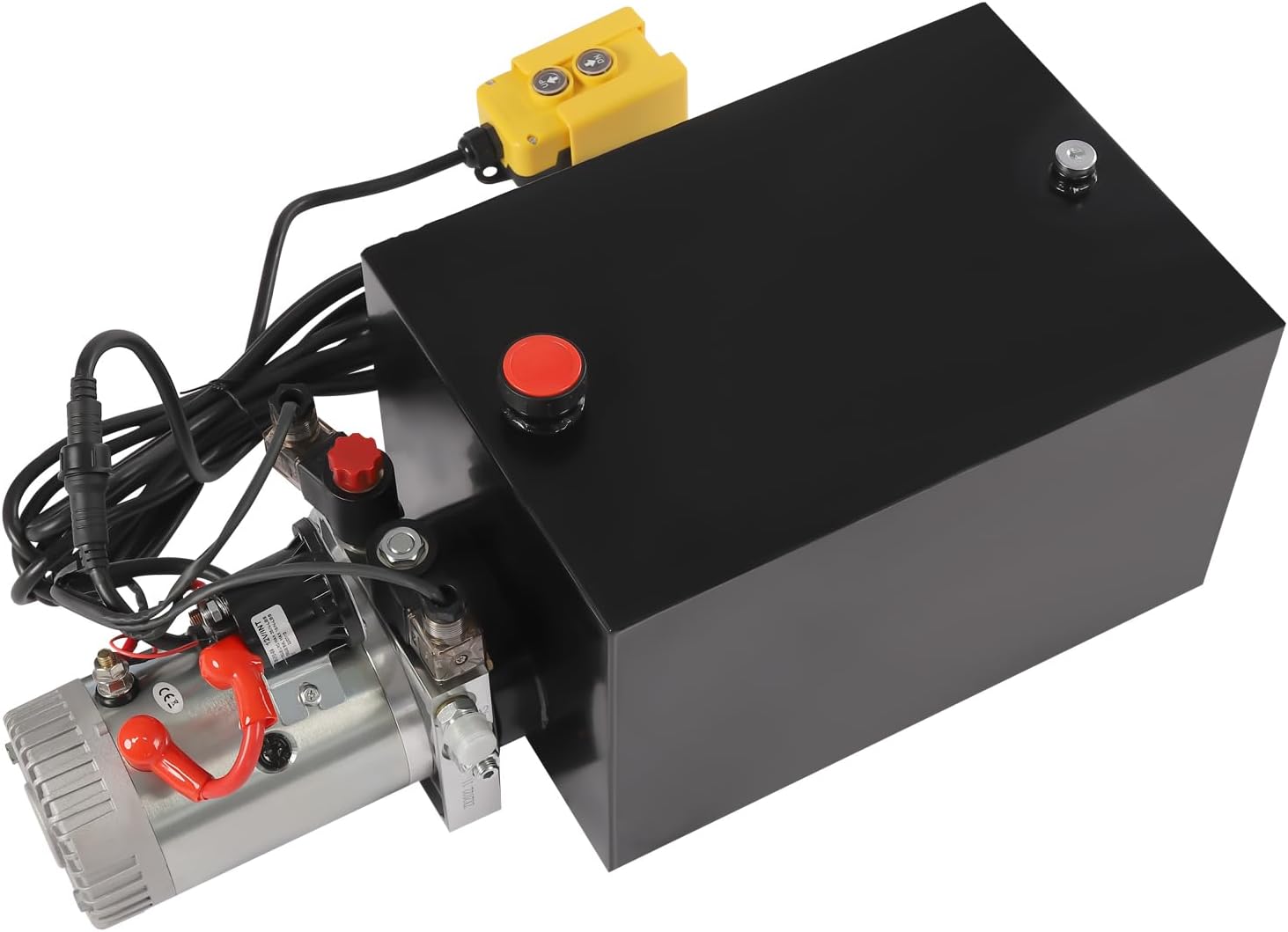 Amazon.com: 20 Quart Hydraulic Pump, 12V DC Hydraulic Power Unit Double ...