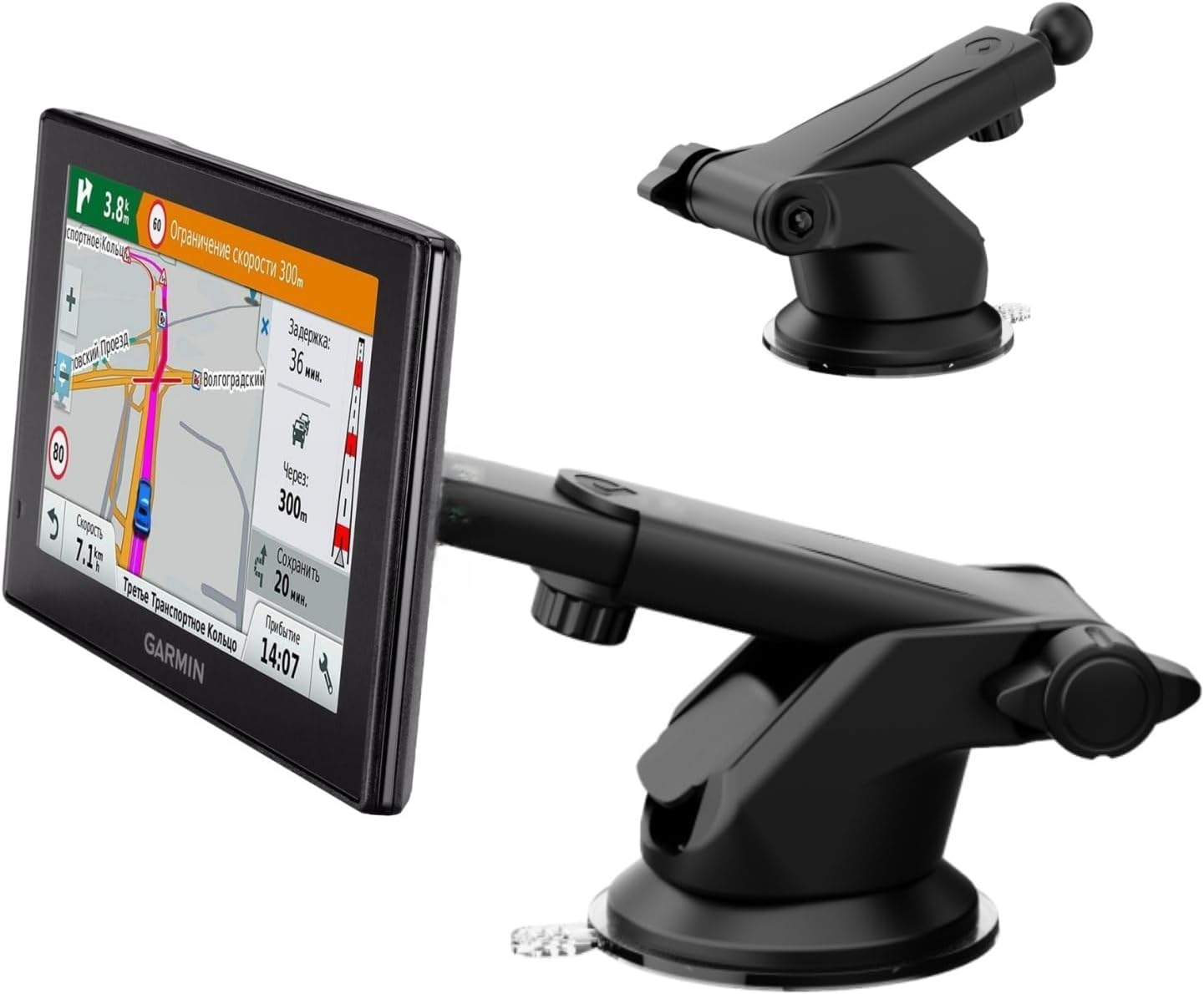 Amazon.com: Epronic Suction Cup Mount for Garmin GPS Mount, Universal ...