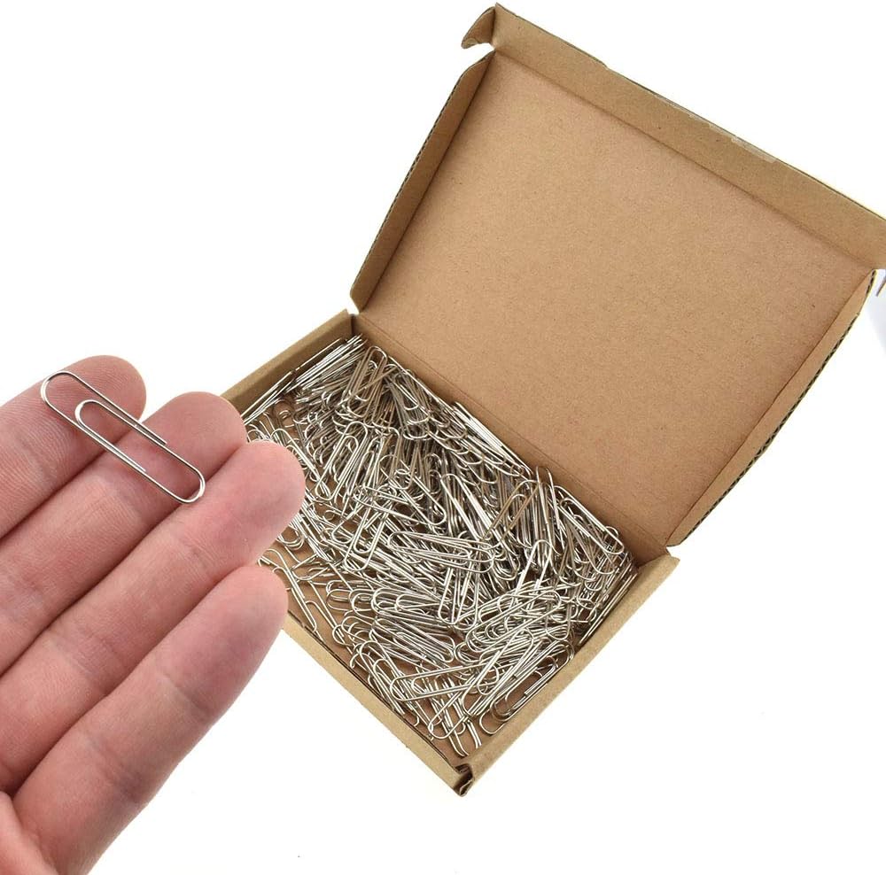 Amazon.com : HAHIYO Paper Clips Sturdy 0.59 inches Length 50 Pack Mini ...