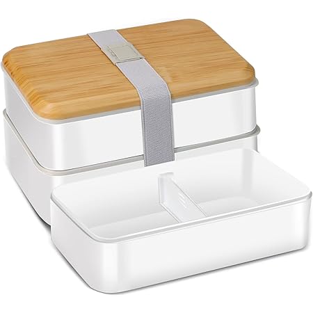 Amazon.com: Bentgo Classic - All-in-One Stackable Bento Lunch Box ...