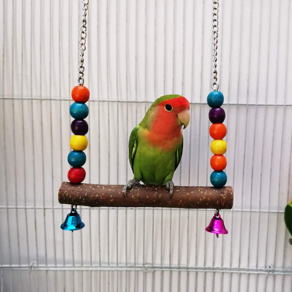 Snapklik.com : Alfyng 6 Pack Parrots Bird Chewing Swing Toys, Parrot ...