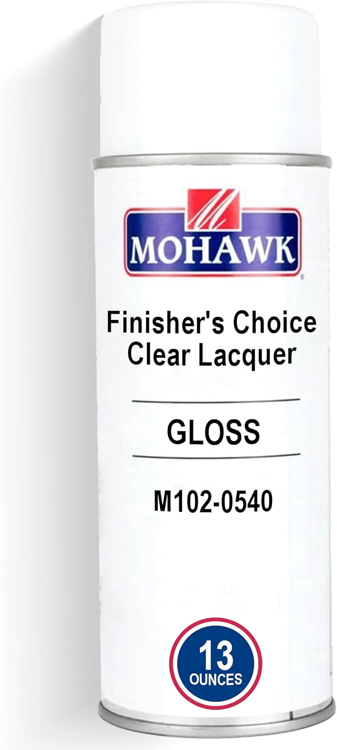 Mohawk Finisher's Choice Lacquer, Clear Gloss, M102-0540, 13 oz ...