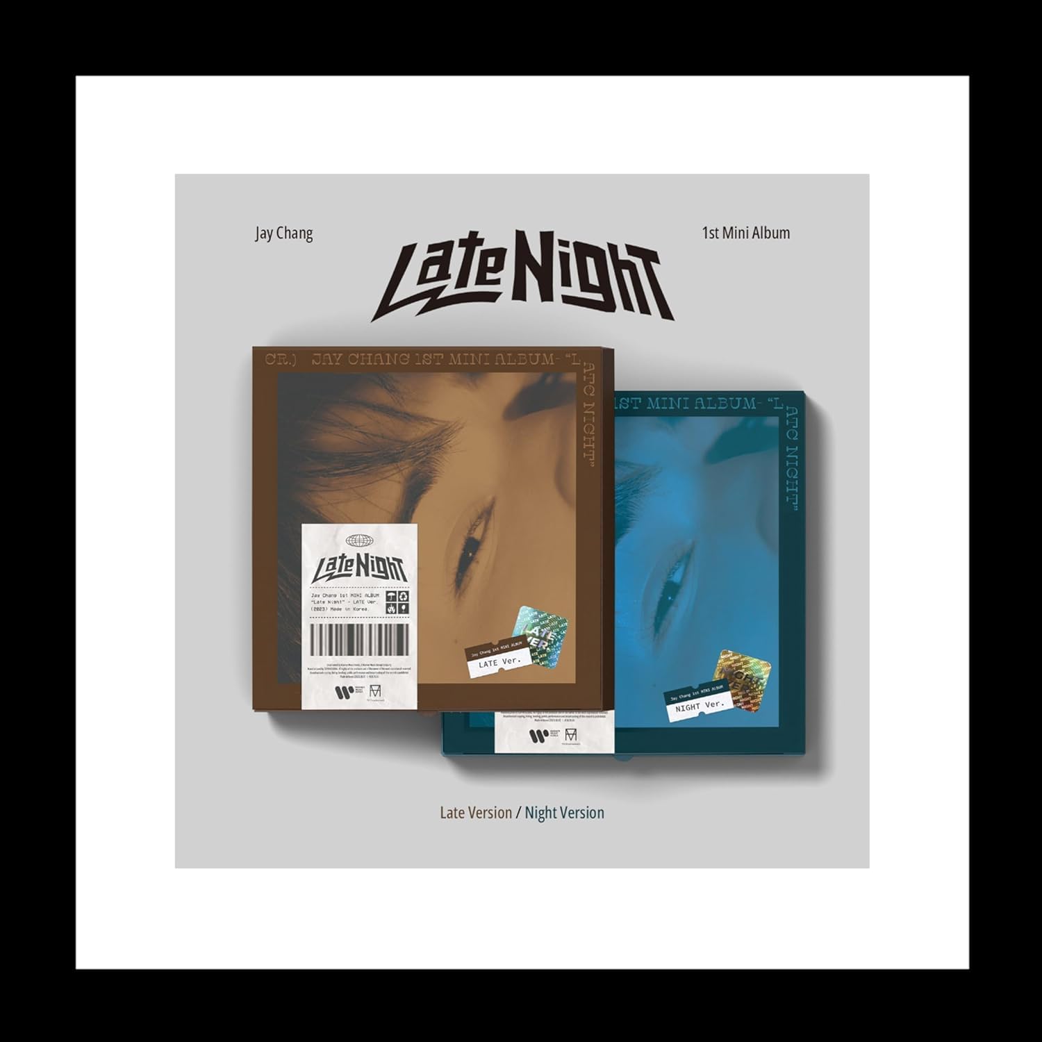 Jay Chang Late Night 1st Mini Album CD+Folded lyric poster on pack ...