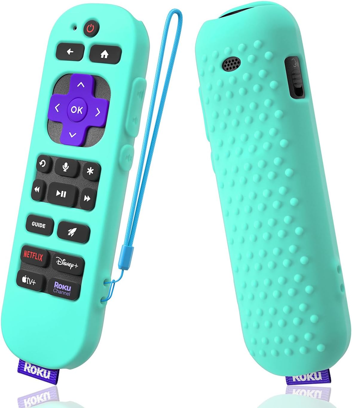 Amazon.com: AKSHFETH Silicone Cover for Roku Voice Remote Pro 2nd Ed ...