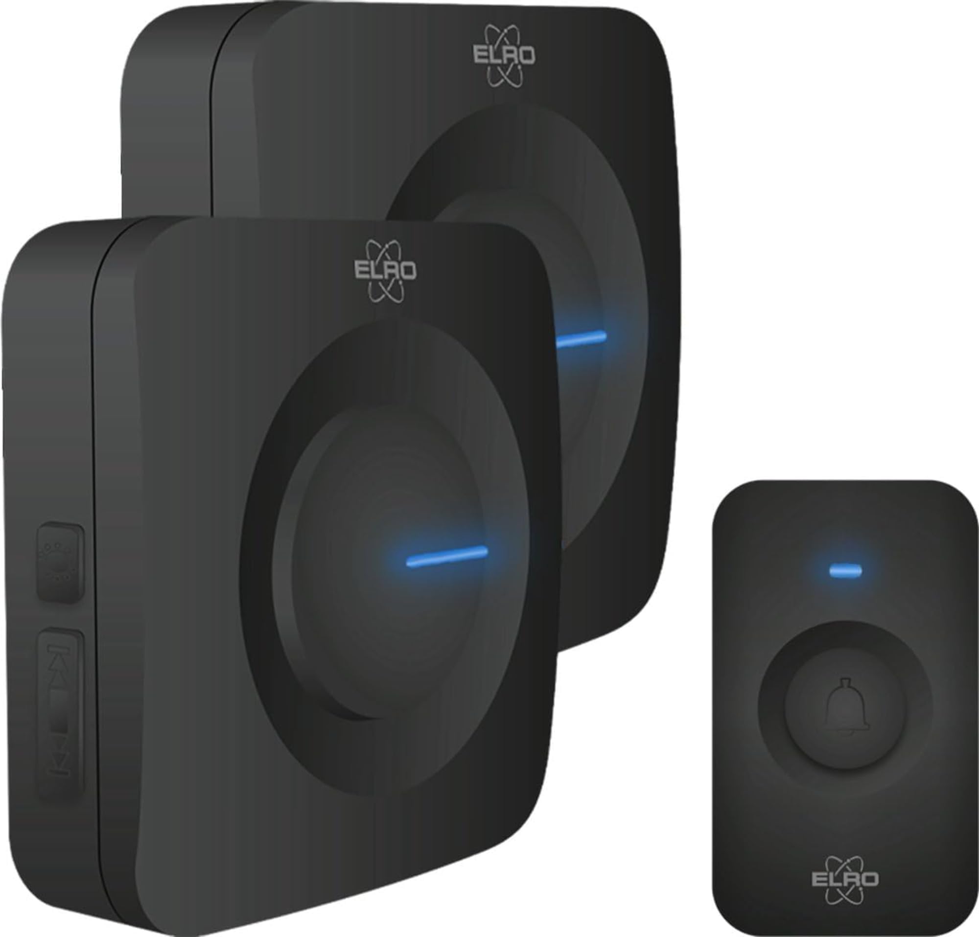 ELRO DB3000 Portable Receiver with Battery-Waterproof, 300m Range, 64 ...