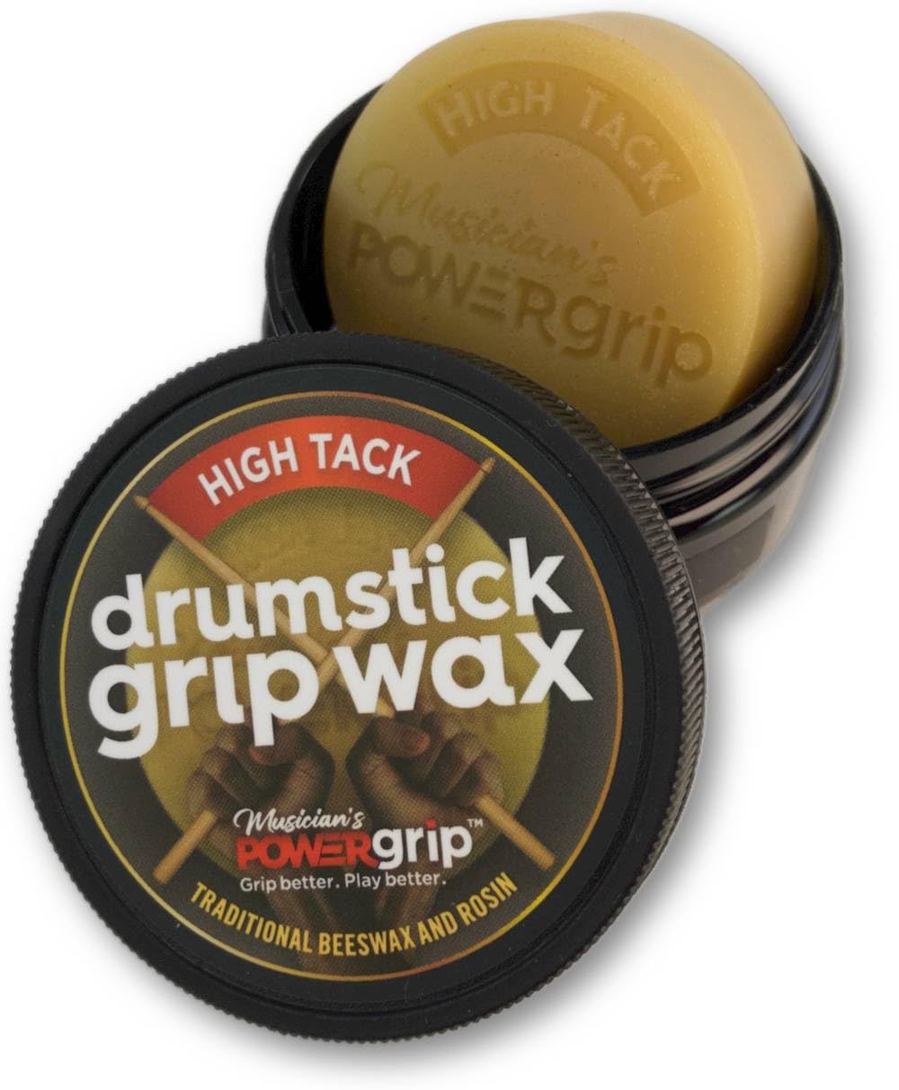 Amazon.com: Musician's POWERgrip HIGH TACK Drumstick Grip Wax : Musical ...