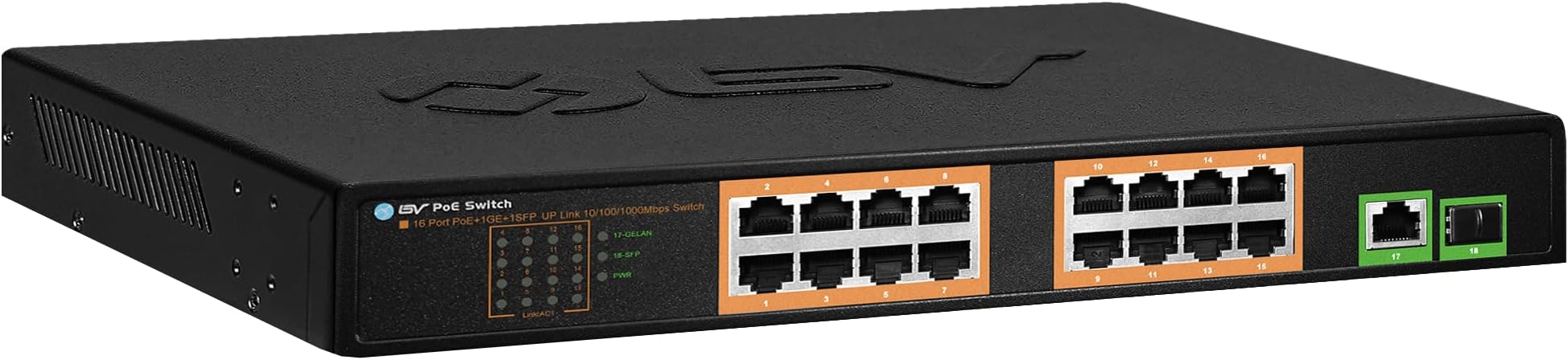 Amazon.com: BV-Tech 3-Port PoE Extender - High-Efficiency Ethernet ...