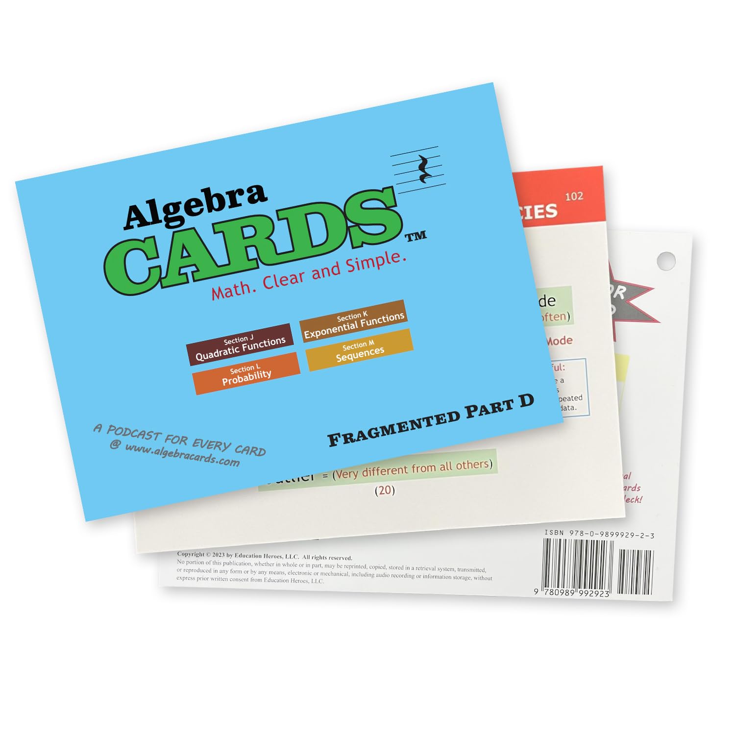 Snapklik.com : Algebracards Algebra 1 Interactive Math Flash Cards ...