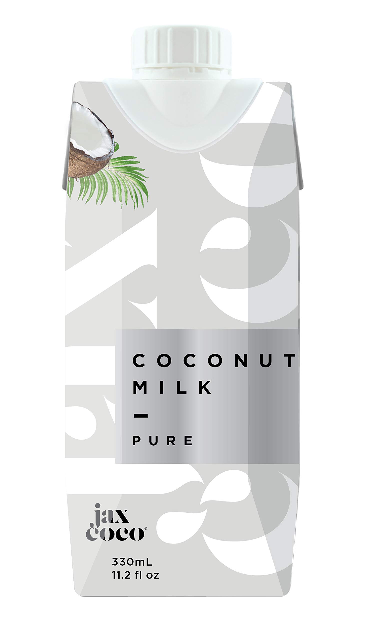 Buy Jax Coco - Premium Coconut Milk | 6 x 330ml | No Added Sugar, Plant ...
