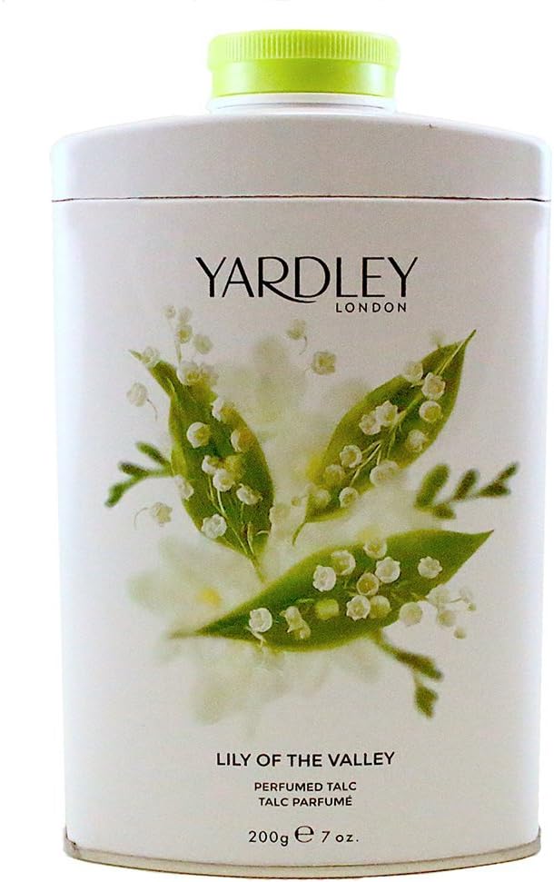 Amazon.com : Yardley London Scented Talc Powder, English Rose Scent, 7 ...