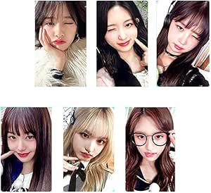 Amazon.com: 6Pcs/Set Kpop IVE I've Mine HD Photocards Double Sides LOMO Cards Wonyoung Leeseo ...