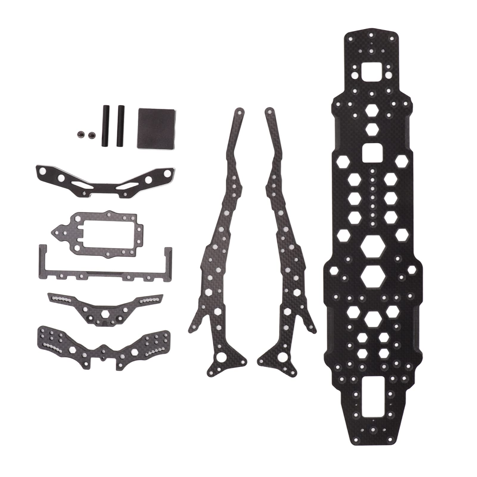 Rc Car Chassis Frame Kit Rc Scale Aluminium Alloy Upgrade | Desertcart ...