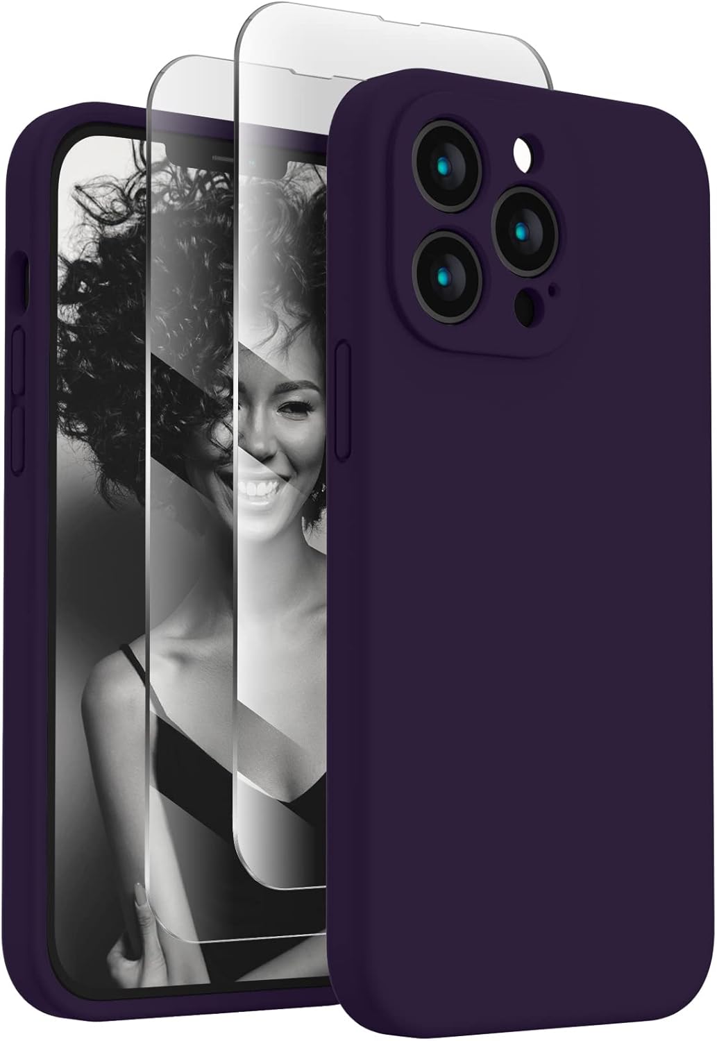 Amazon.com: FireNova Designed for iPhone 13 Pro Max Case, Silicone ...