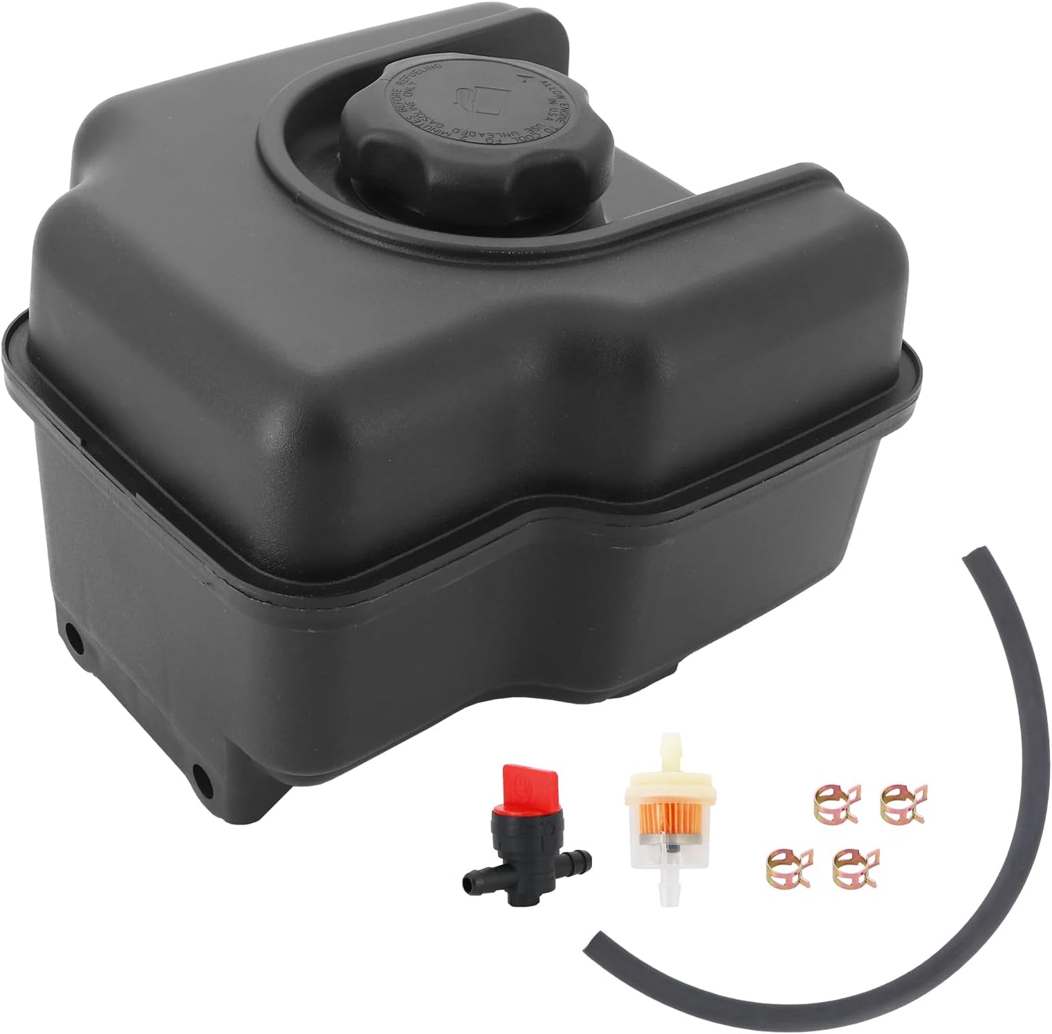 Amazon.com: Fuel Tank with Cap Compatible with 799863 B&S Most 121000 ...