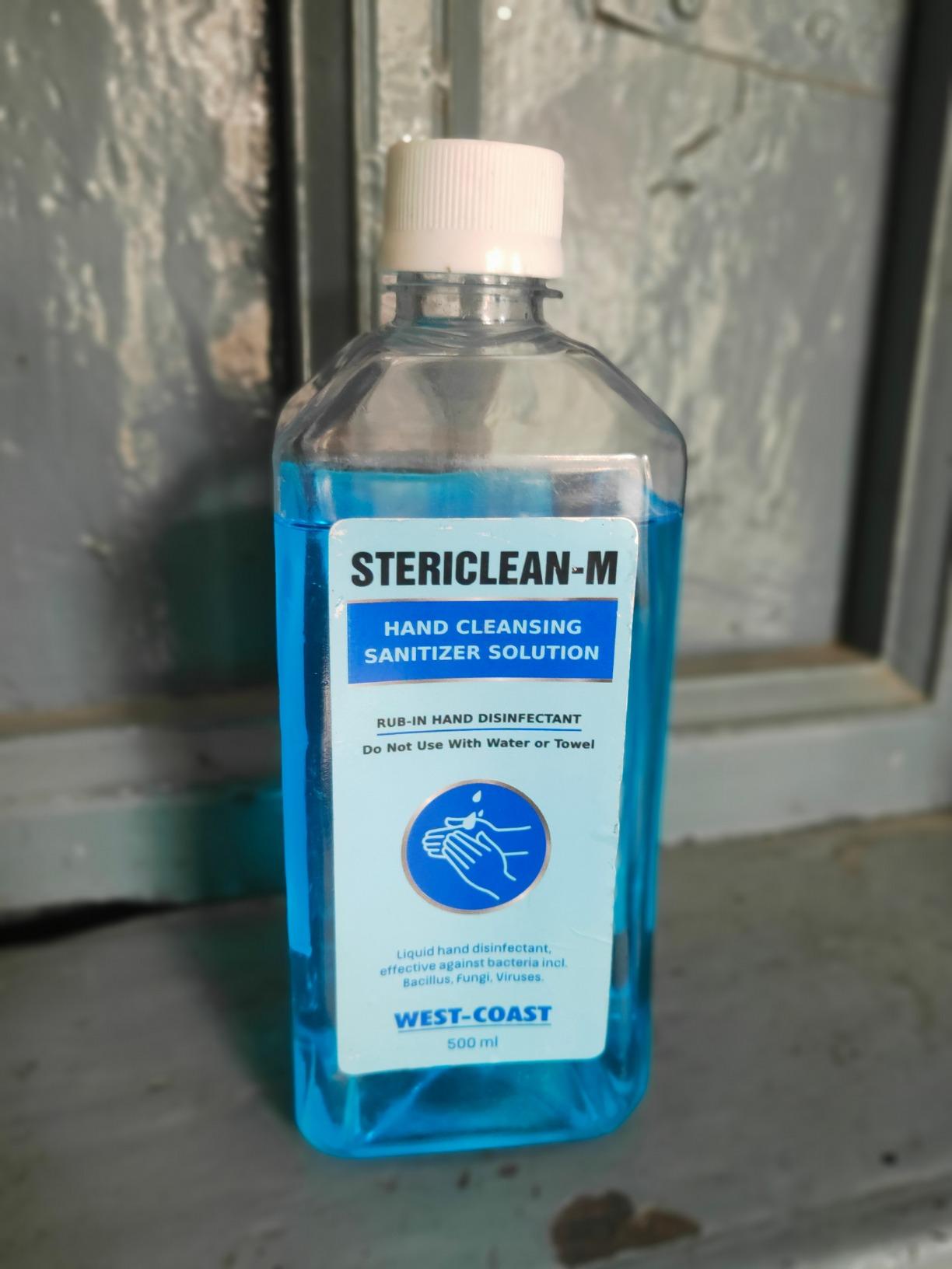 West Coast Stericlean-M Hand Sanitizer - 75% Alcohol - FDA Approved ...