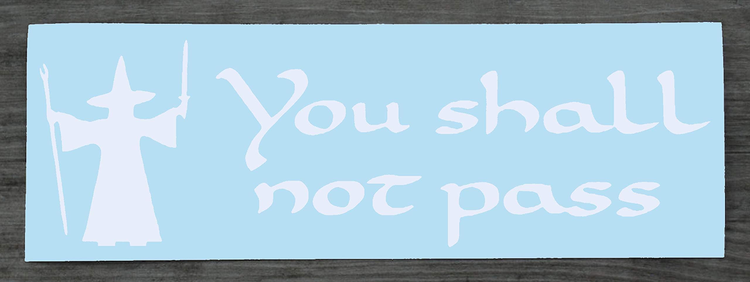 Lord of The Rings Inspired Middle Earth Journey Vinyl Decal Sticker ...