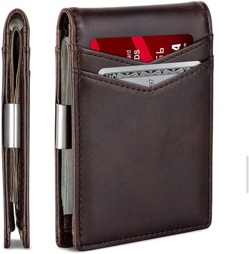 Amazon.com: TITAN X Wallet | Minimalist Slim Metal anti RFID Wallet ...