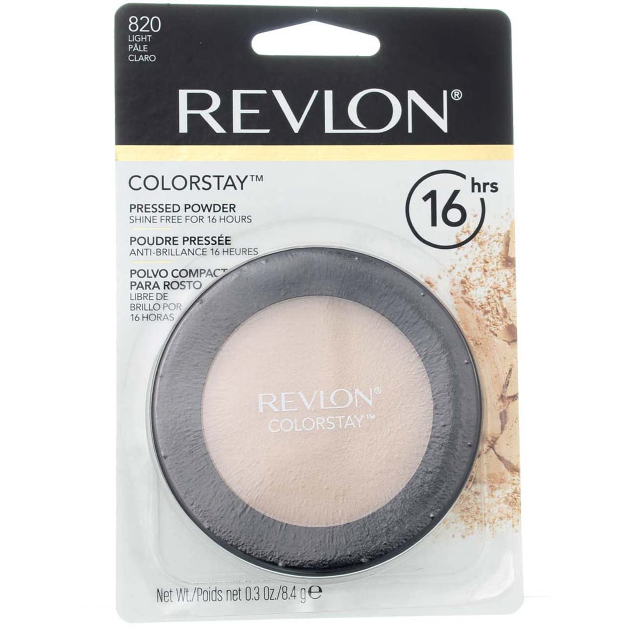 Amazon.com : Revlon ColorStay Pressed Powder with SoftFlex, Light 820 ...