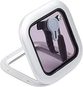 Amazon.com : XHIKOWAT Square Boat Deck Hatch Window with Stainless ...