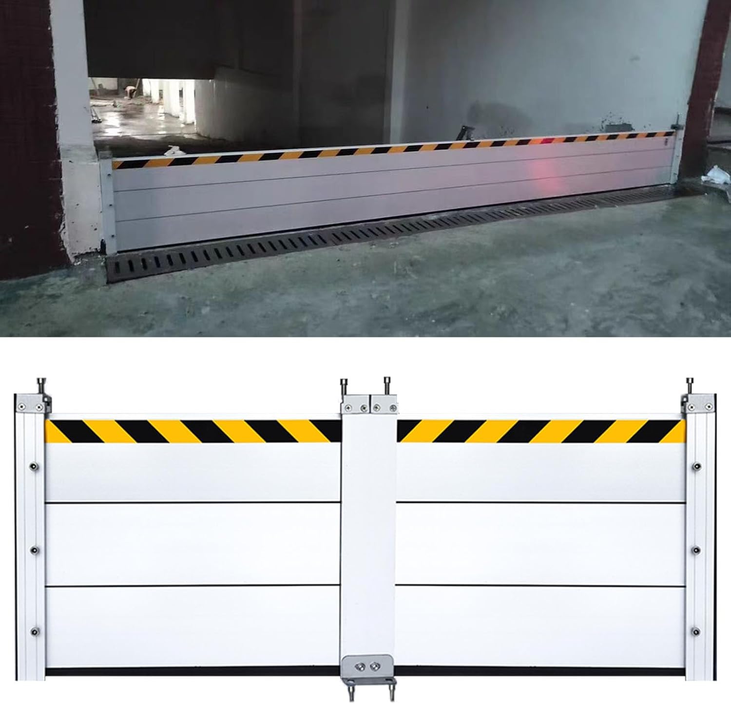 Amazon.com: LXLZYXSF Dams Flood Prevention Barrier Garage Door Water ...