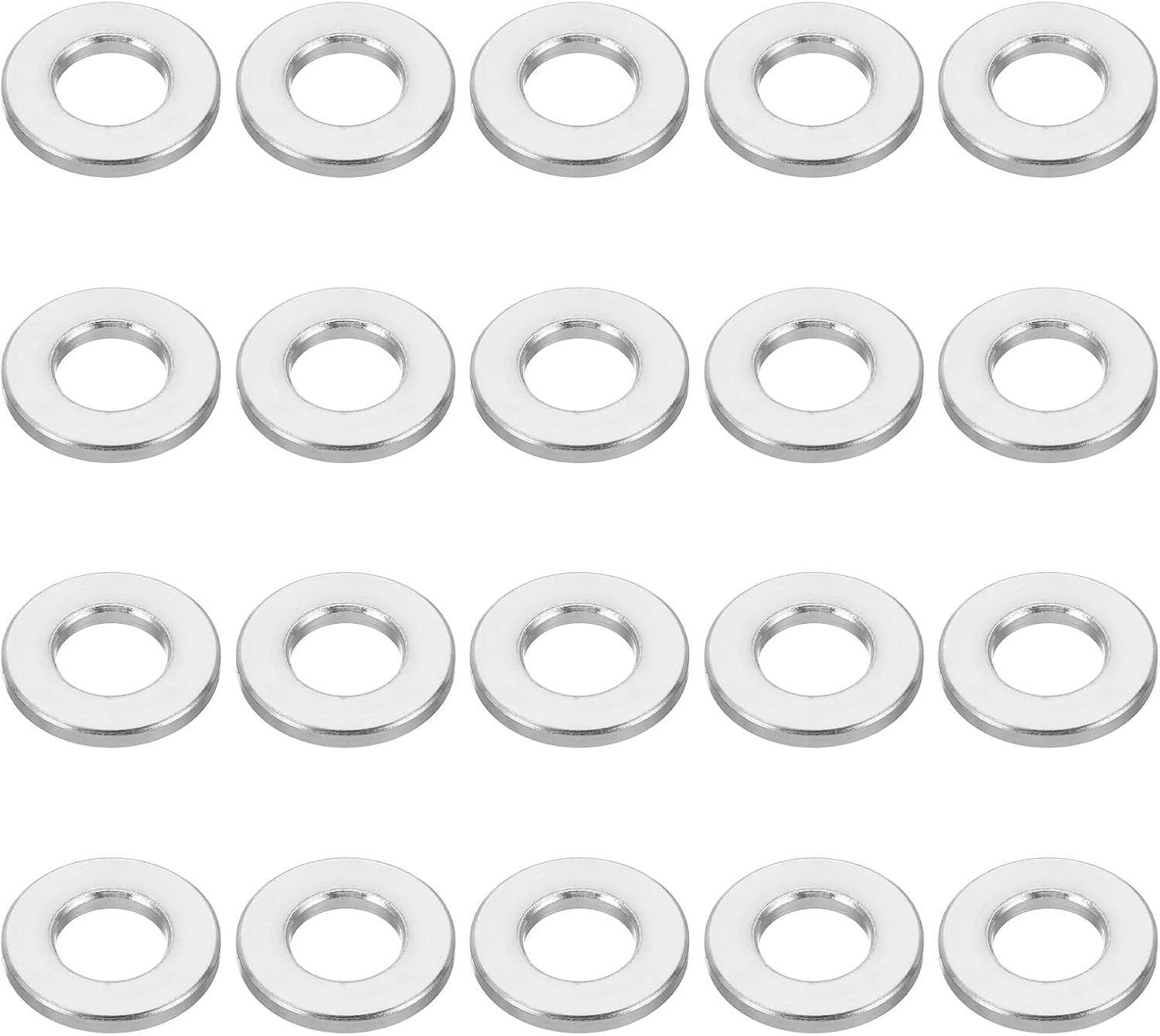 Amazon.com: PATIKIL M8 Aluminum Spacers, 20Pcs Metal Spacer Aluminum ...