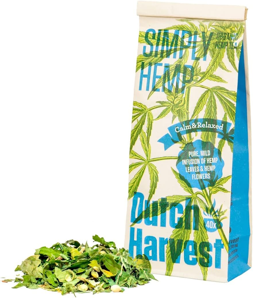 Amazon.com : Simply Hemp Tea from Dutch Harvest - 40 cups - Organic ...