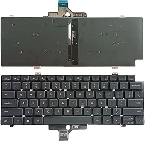 Amazon.com: XINDIKBHUB US Backlit Laptop Replacement Keyboard for Dell ...