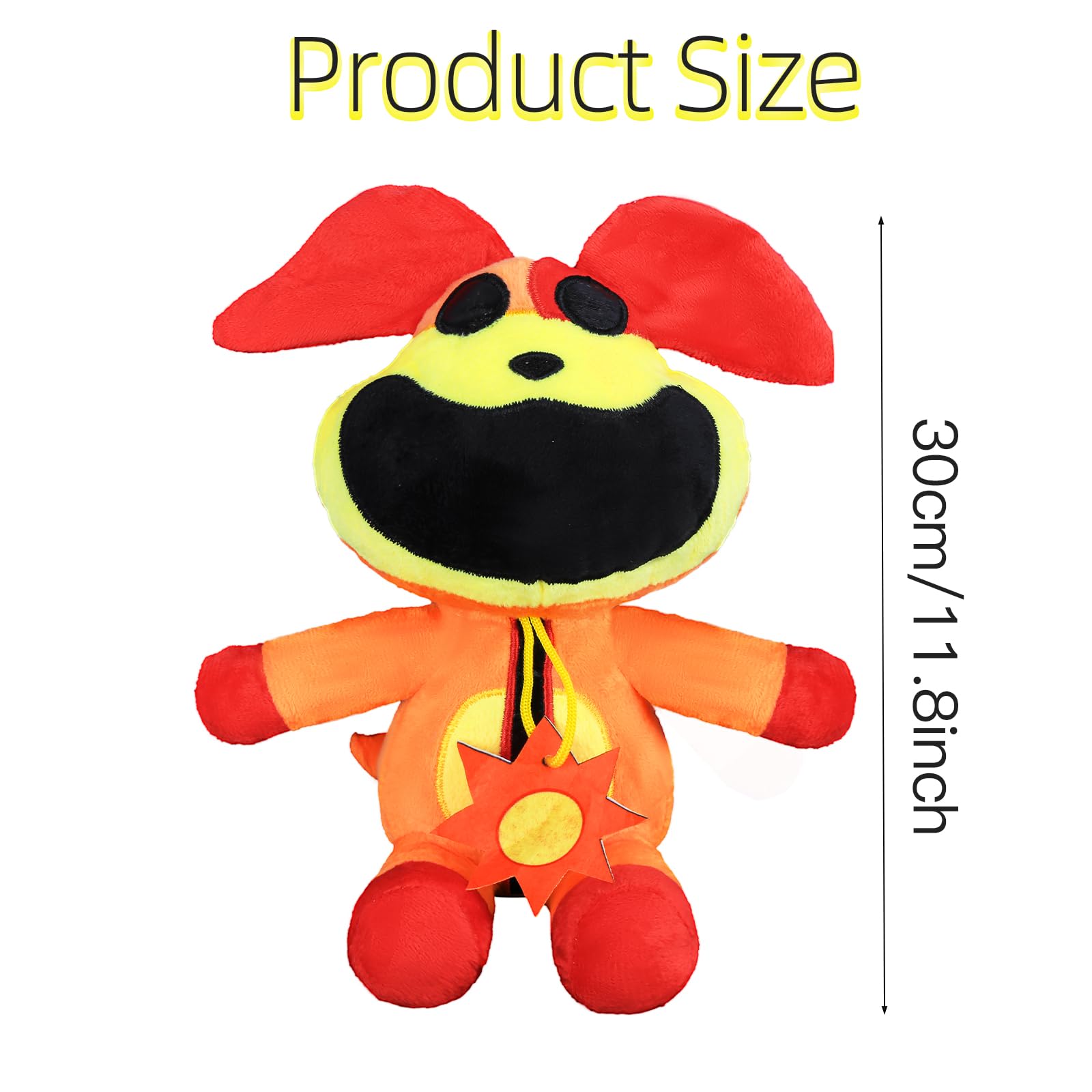Plush Toy, Smile Critter Dog Plush Doll, Cute Dogday Stuffed Animal ...