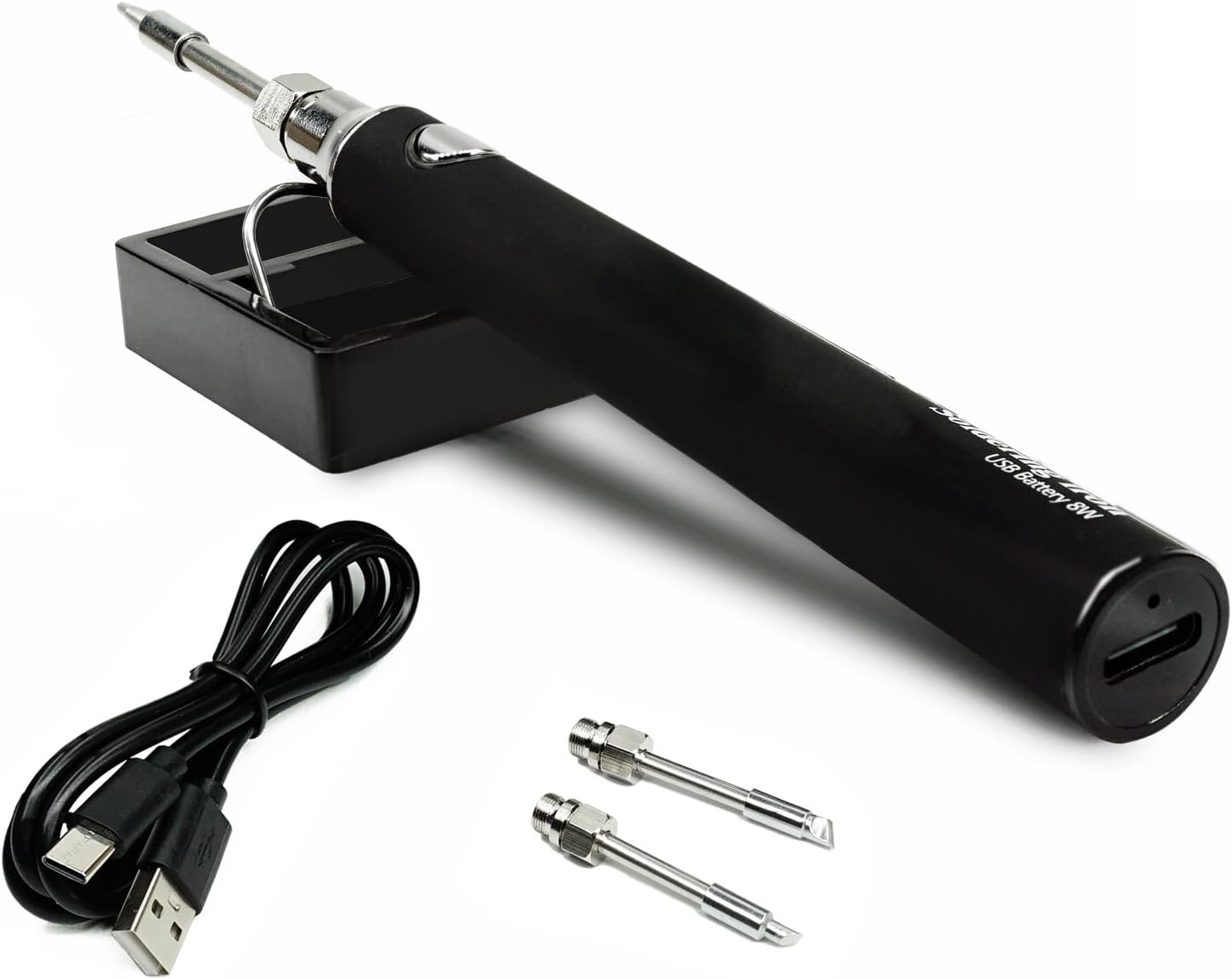 Amazon.com: SEQURE Cordless Soldering Iron Kit 1000mAh Portable USB ...
