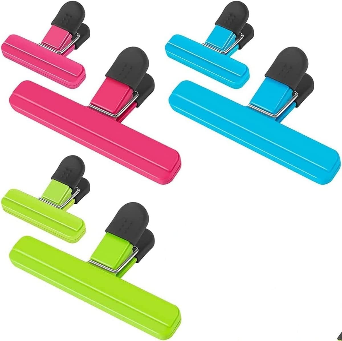 YSTrillion Fermeture Sachet Alimentaire,6 Pièces Pinces pour Sachets ...