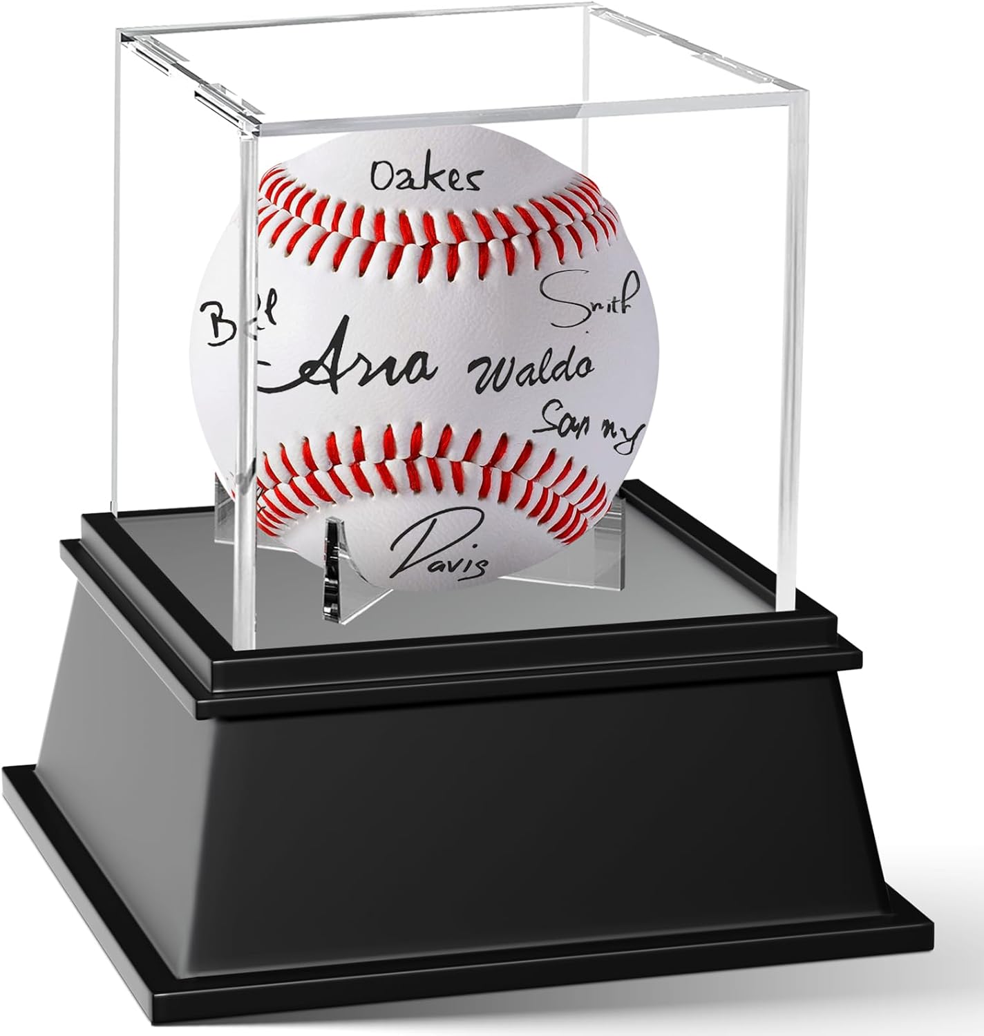 Amazon.com: Leffis Baseball Display Case, Baseball Holder Display Case ...