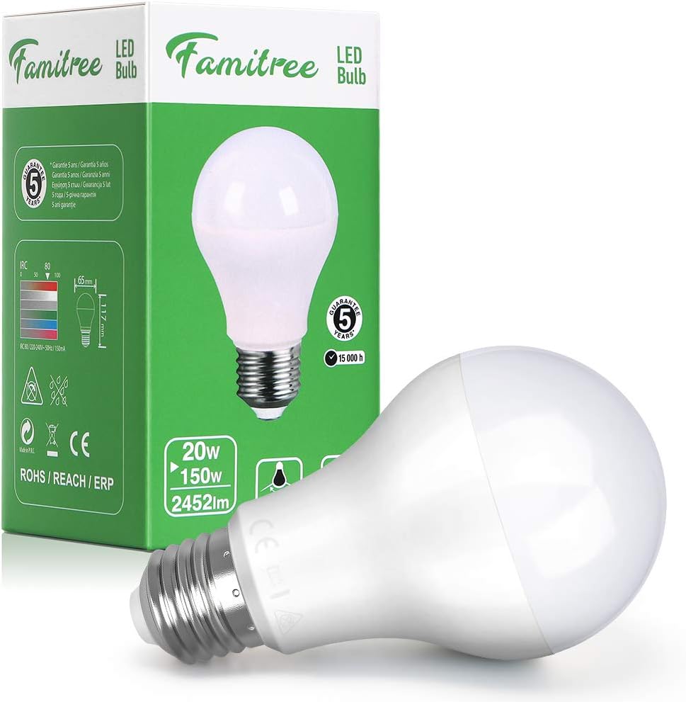 PHILIPS LED Premium Classic A67 Clear Light Bulb [E27 Edison Screw] 17W ...