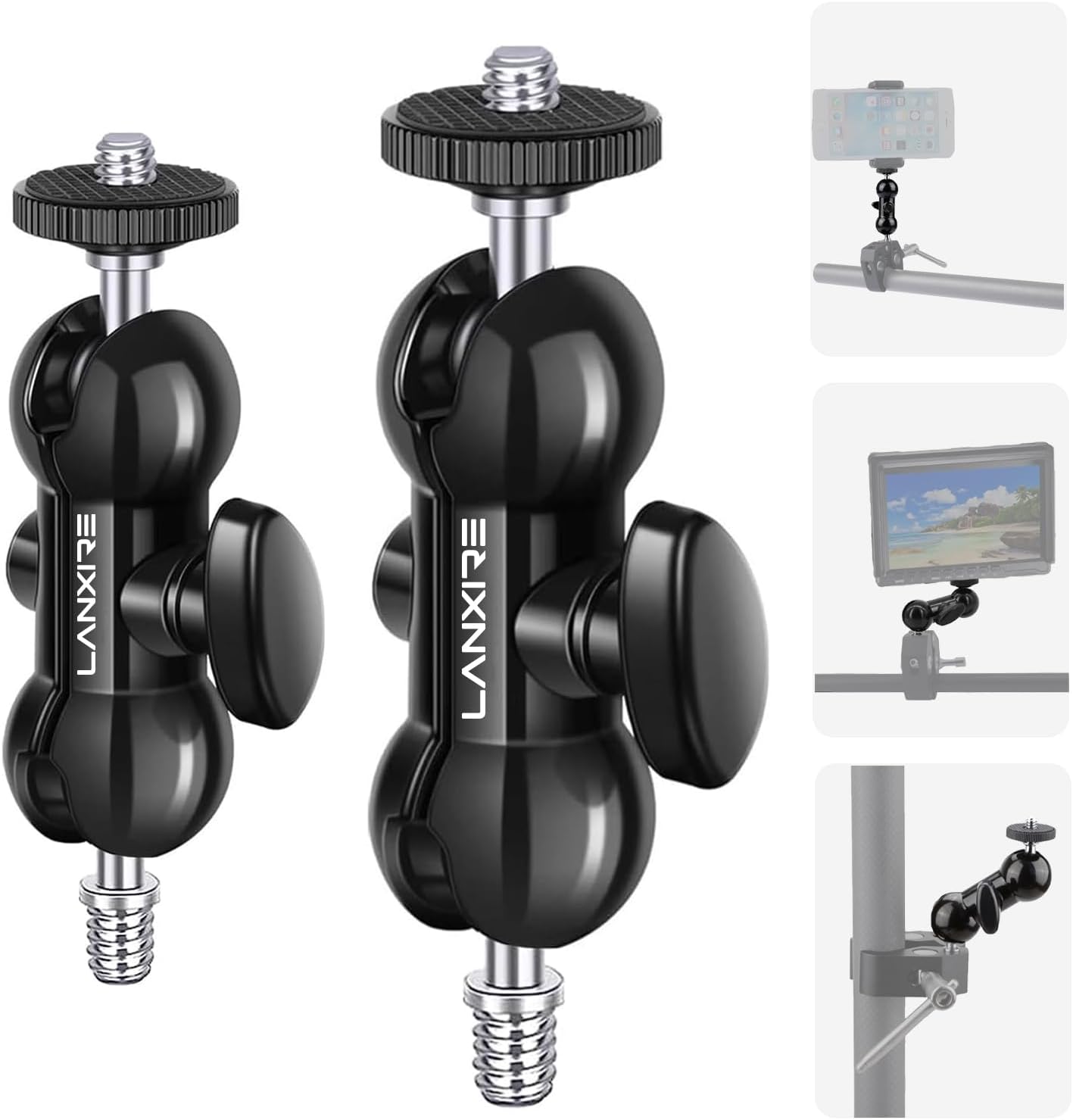 Amazon.com : SmallRig Universal Magic Arm with Small Ballhead (2pcs ...