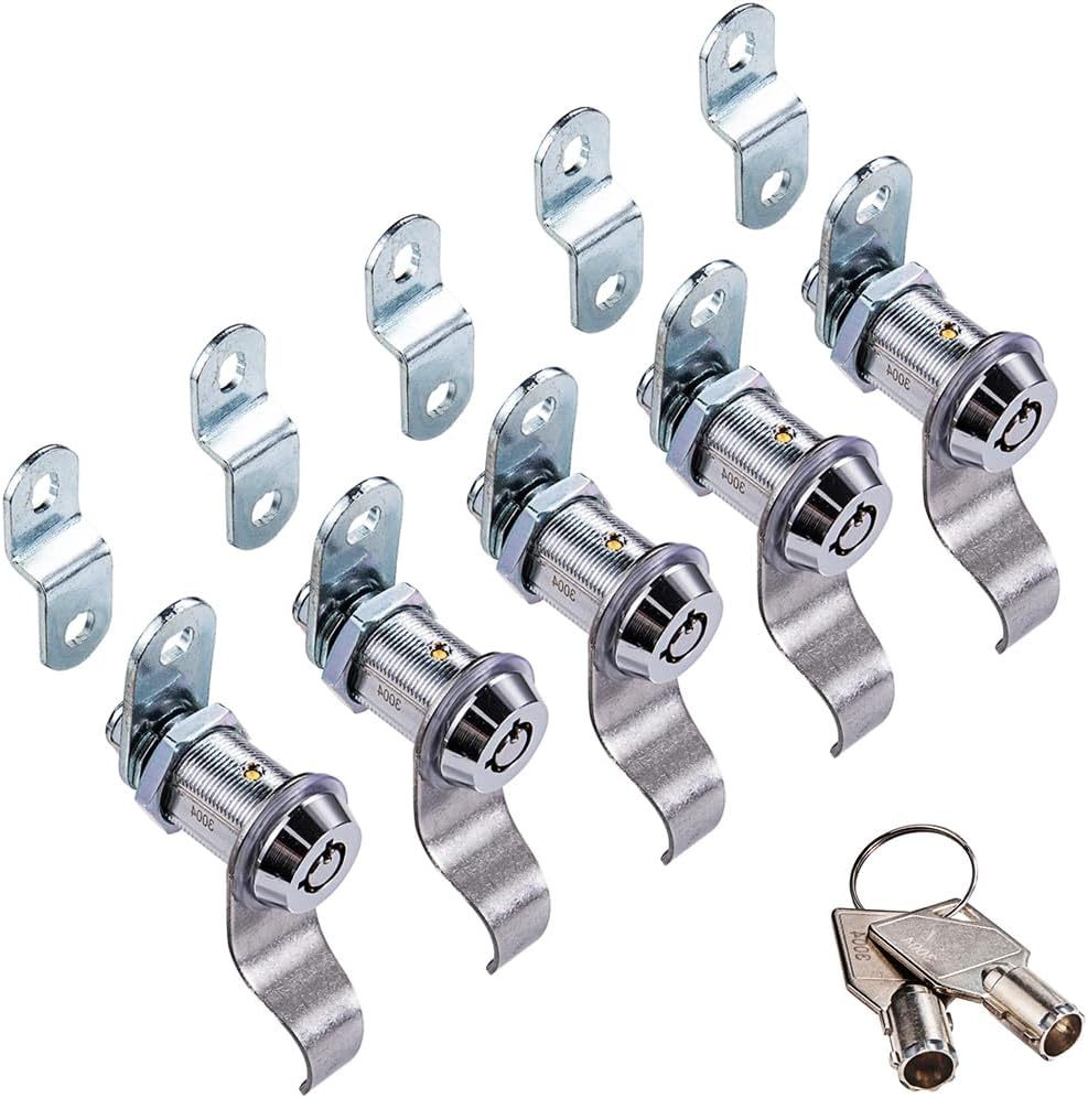 RV Locks for Storage Door 1-1/8 Inch, Camper Storage Locks for Travel ...