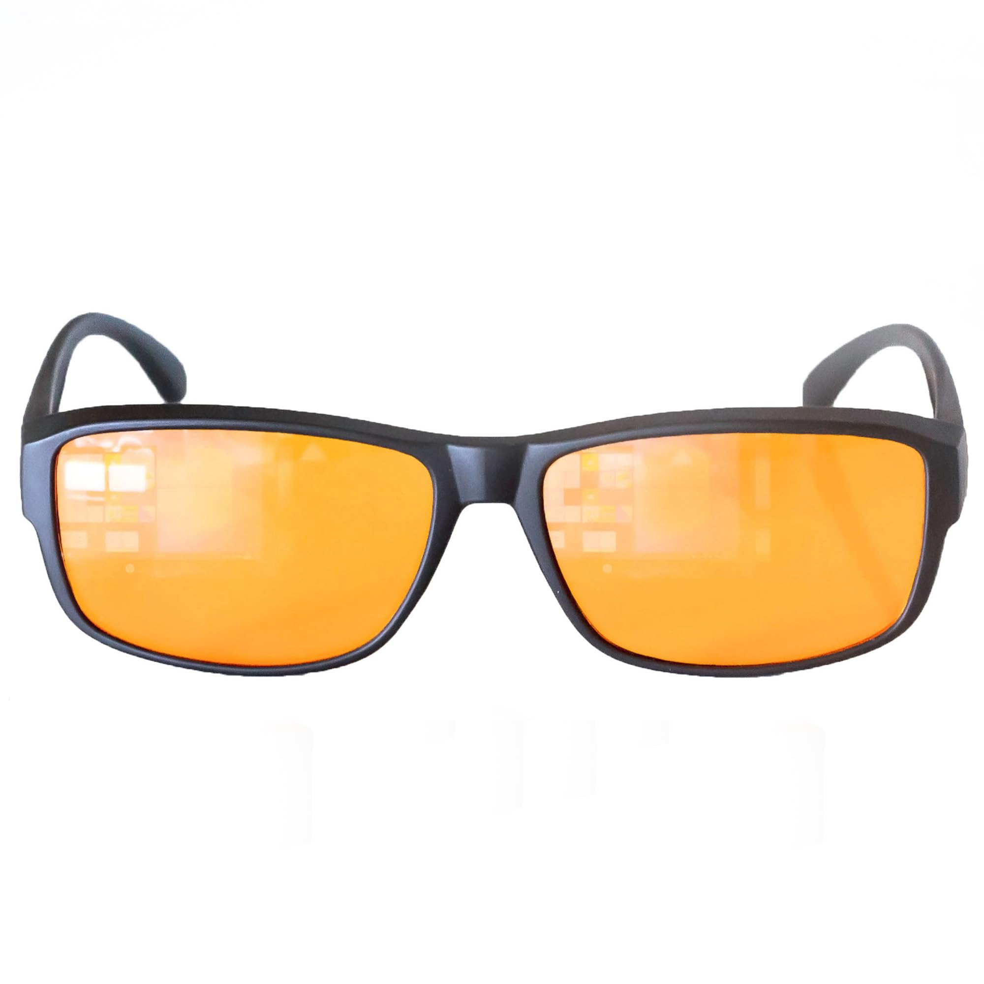 Amazon.com: ElementsActive 99.5% Blue Light Blocking Glasses, Orange ...