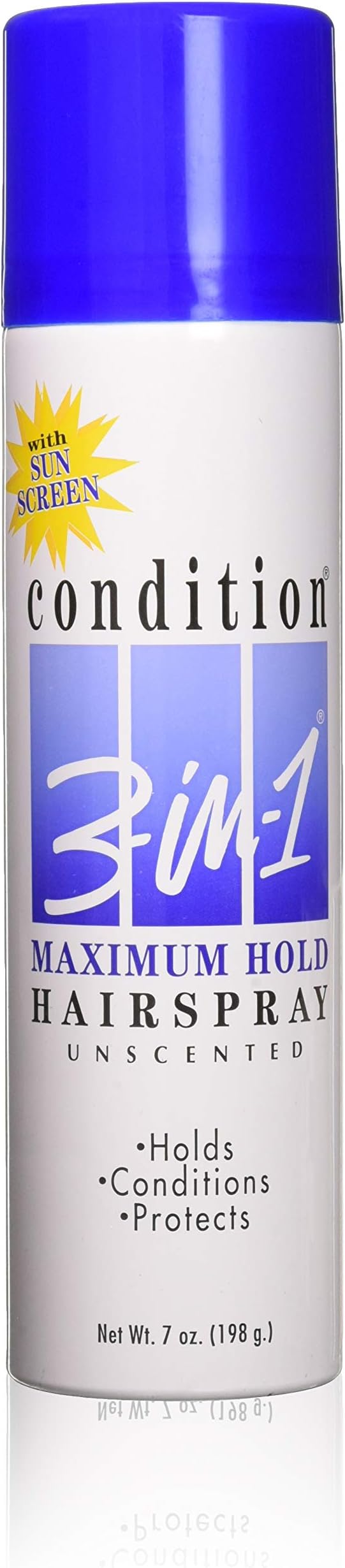 Amazon.com : Condition 3-in-1 Maximum Hold Hairspray, (Pack of 3), 7 Oz ...