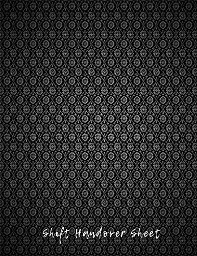 Shift Handover Sheet: Daily Staff Management Logbook Template Sheets ...