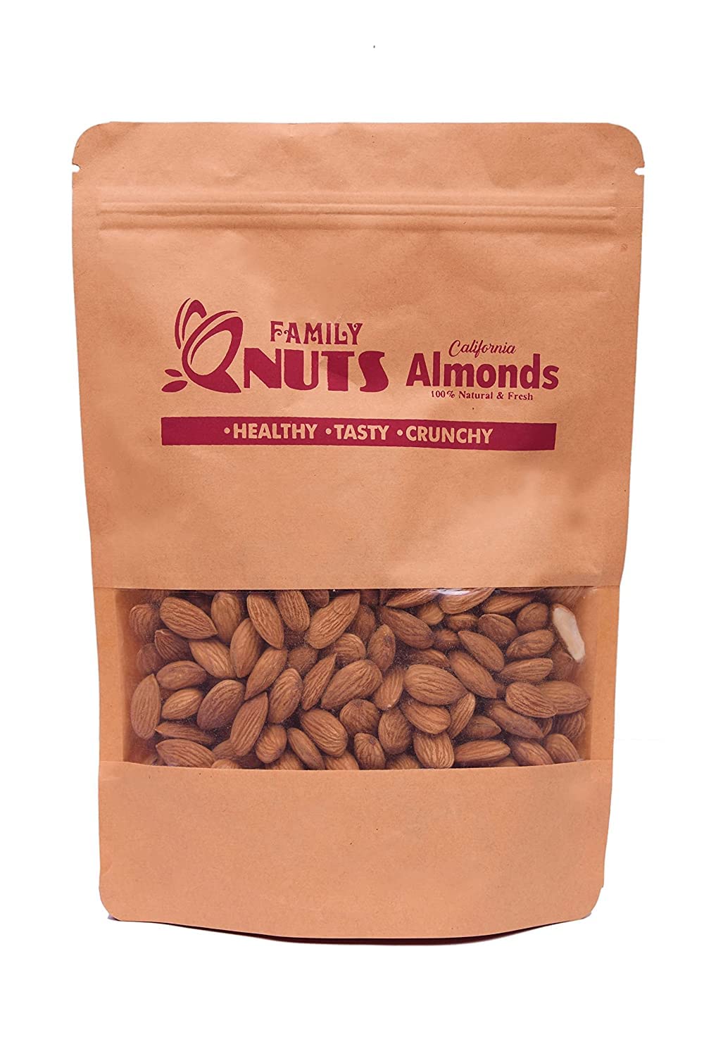 Buy FAMILY NUTS Natural Kashmiri Mamra Almonds (250 g) - Kashmiri Badam ...