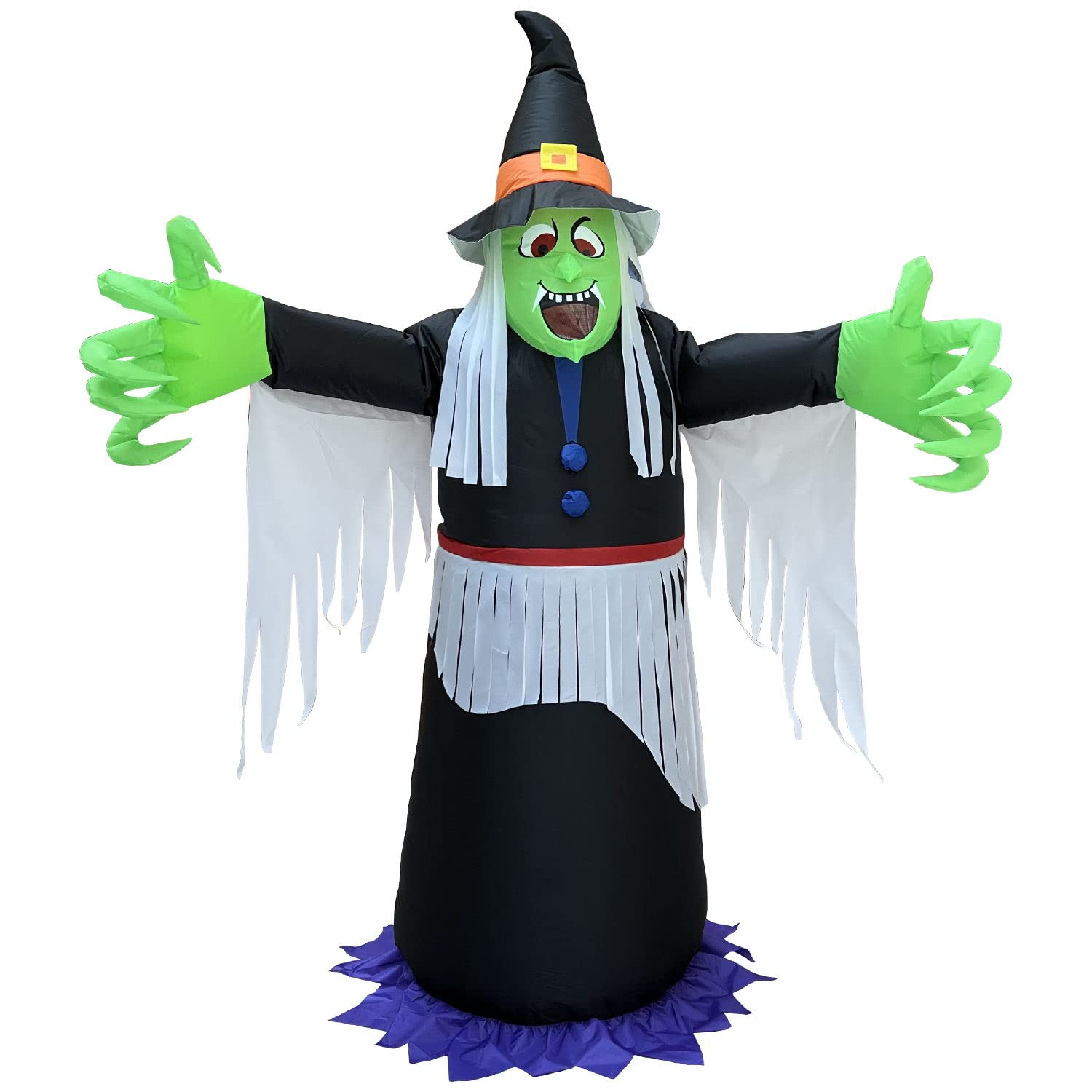 Snapklik.com : Halloween Inflatables Witch Costume Adult- 7.4FT Tall ...