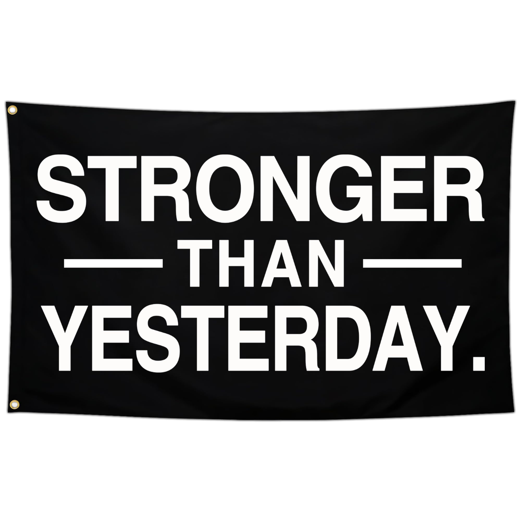Amazon.com : Aroxtms Discipline Motivational Flag 3x5 Ft Stronger Than ...