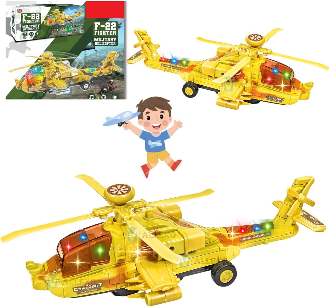 SUPER TOY Battery Operated Aeroplane Toy for Kids with Light and Sound ...