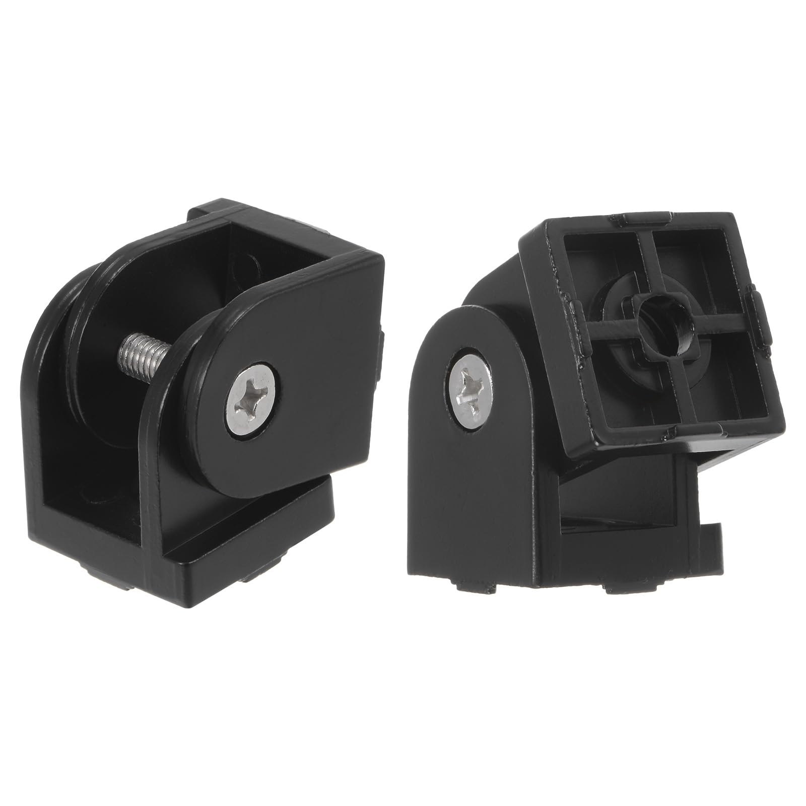 Amazon.com: uxcell 2Pcs Die-Cast Aluminum Pivot Joint 180°Adjustable ...