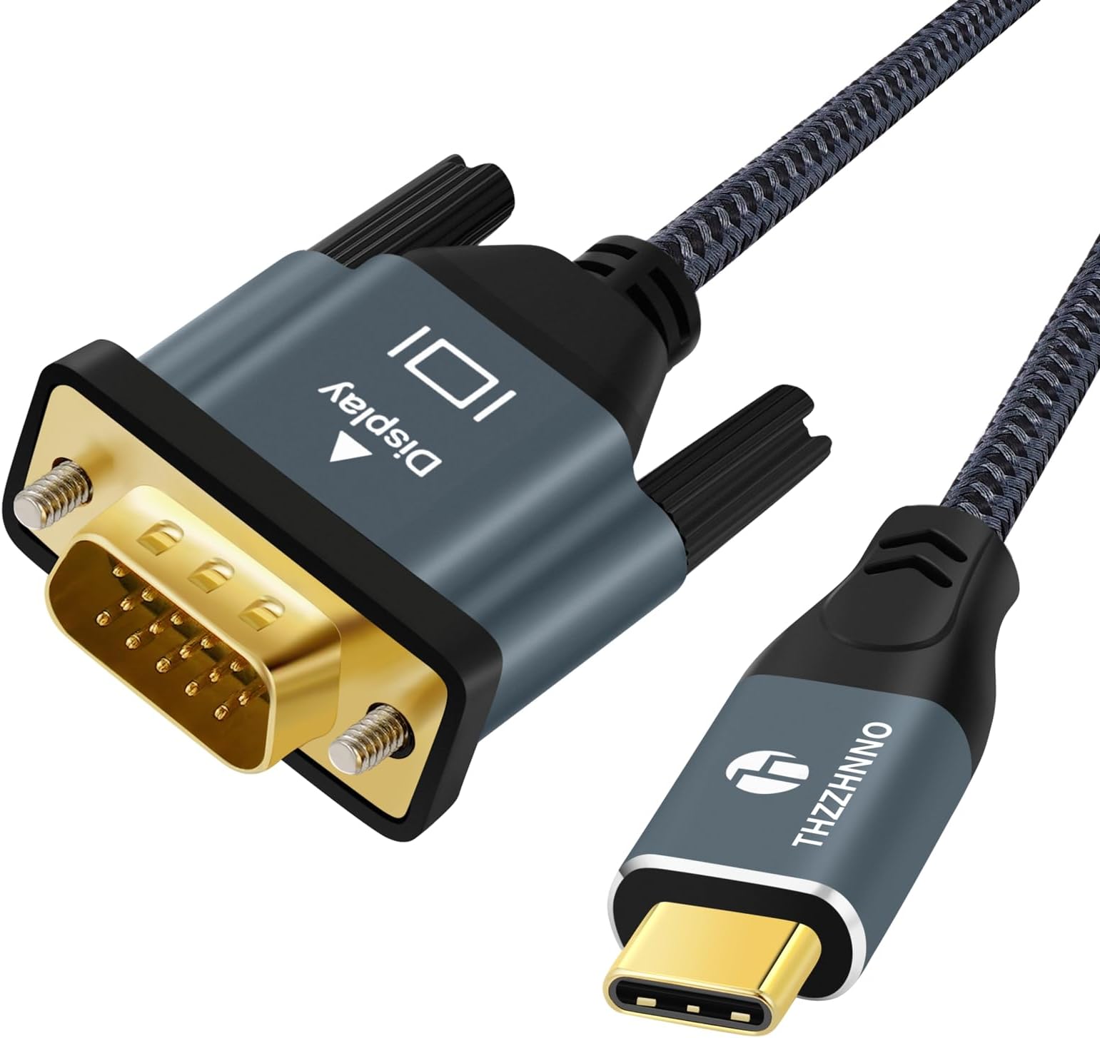 Amazon.com: Thzzhnno USB C to VGA Cable 6.6FT, USB Type C to VGA ...